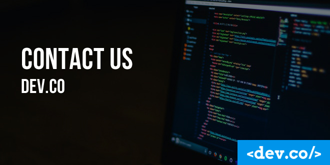 Contact Us | Get in Touch Our Development Team at DEV.co!